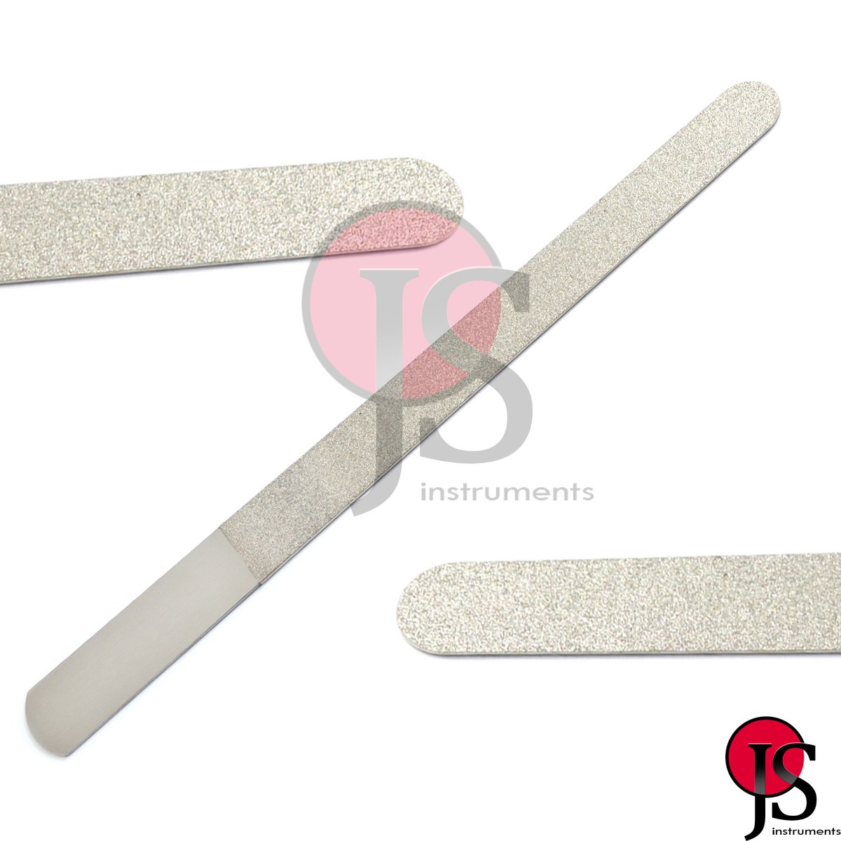 Flowery Manicure & Pedicure Nail Files 8 Diamond DEB Nail Files Set ...