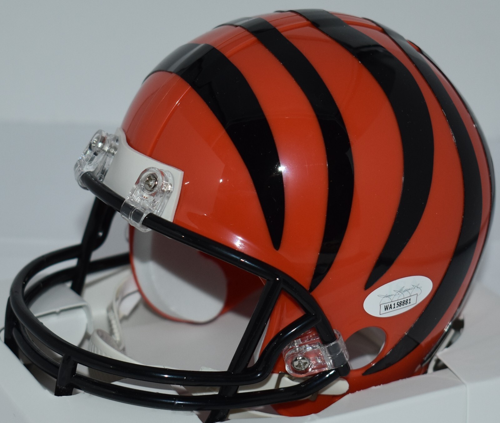 ANTHONY MUNOZ RIDDELL VSR4 MINI HELMET CINCINNATI BENGALS HOF 1998 JSA ...
