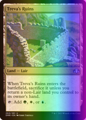 MTG Magic the Gathering Treva's Ruins (260/520) Dominaria Remastered NM ...