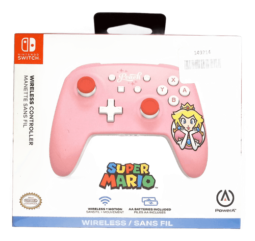 PowerA Wireless Controller for Nintendo Switch - Princess Peach ...