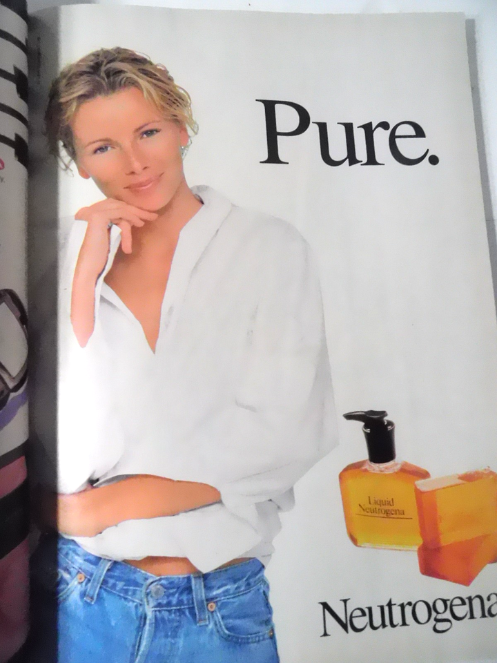 COSMOPOLITAN Magazine Feb 1995-Christy Turlington by Scavullo | eBay