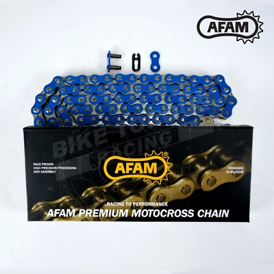 Afam Recommended Blue 520 Pitch 114 Link Chain fits Yamaha YZ250F 2014 ...