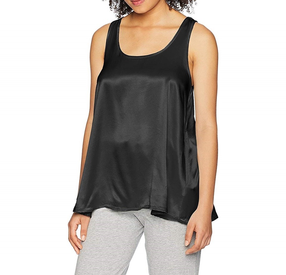 PJ Harlow Laura Satin Racerback Tank | eBay