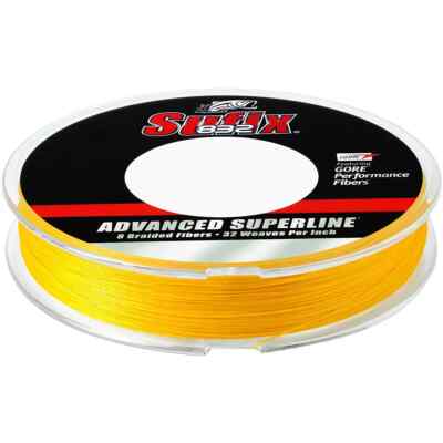 Sufix 150 Yard 832 Advanced Superline Braid Fishing Line 10#- Hi-Vis ...
