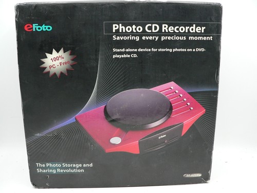 eFoto Photo CD Recorder EF-6068 BRAND NEW UNUSED !!!!!! A12 SUPPER RARE ...