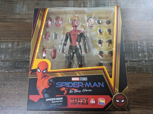 Medicom Toy Mafex No.194 Spider-Man Upgraded Suit No Way Home Action ...