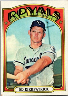 1972 Topps Baseball Ed Kirkpatrick | eBay