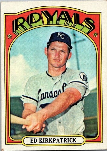 1972 Topps Baseball Ed Kirkpatrick | eBay
