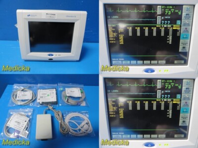 Spacelabs 91369 Ultraview SL Touch Monitor W/ PSU, Module & NEW Leads ...
