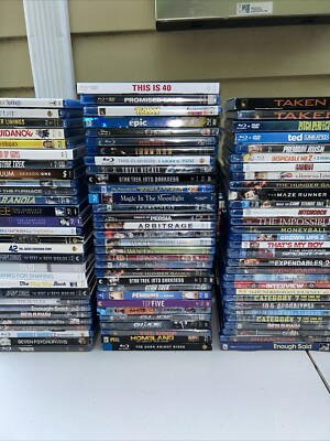 Big Blu Ray Lot ! 90 Blu-ray’s Brand New !! | eBay