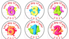 End Of School Year Term Leavers Friends Gifts Stickers Thank You Sweet ...