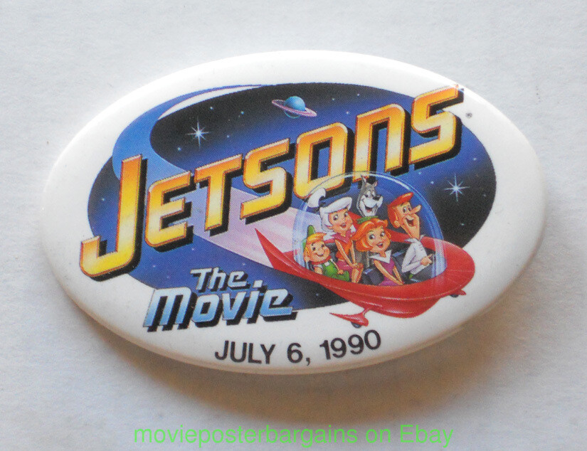 PETES DRAGON MOVIE POSTER 27x41 Folded R1984 DISNEY + JETSONS BUTTON | eBay