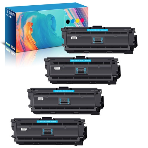 4PK Toner Cartridge for HP 508A CF361X LaserJet M552dn M553X M553dn ...