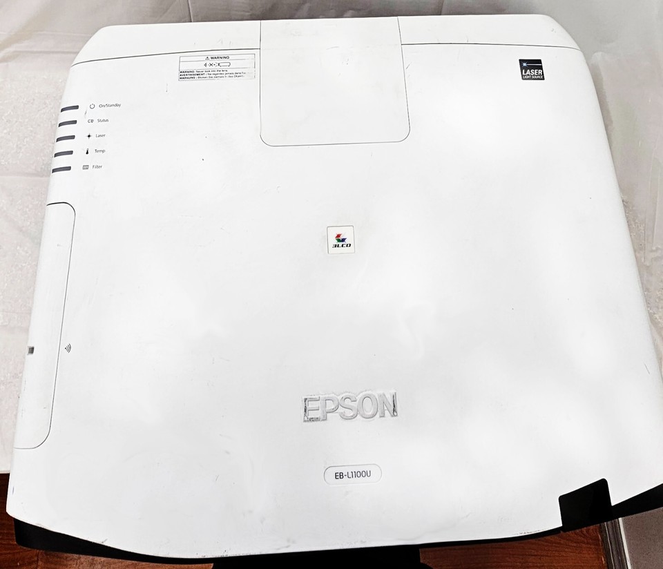 Epson Pro L1100U / WUXGA 3LCD / Laser Projector / 6000 Lumens / H735B ...