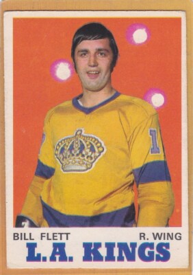 1970-71 O PEE CHEE HOCKEY BILL FLETT #161 KINGS VG/VGEX *A11267 | eBay