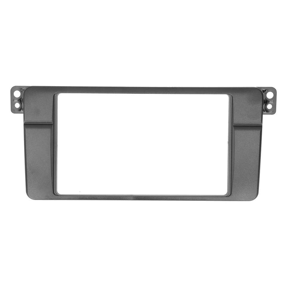 2 Din Radio Fascia Frame DVD Stereo Panel Dash Mount Bezel For 3‑Series ...