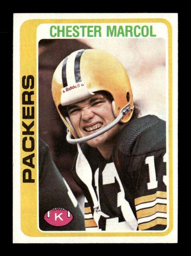1978 Topps #271 Chester Marcol Green Bay Packers EX-MT Football Card ...