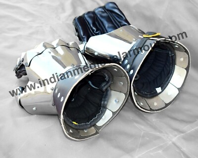 SCA HMB IMCF Combat Reenactment Medieval Gauntlet Titanium Gauntlets | eBay