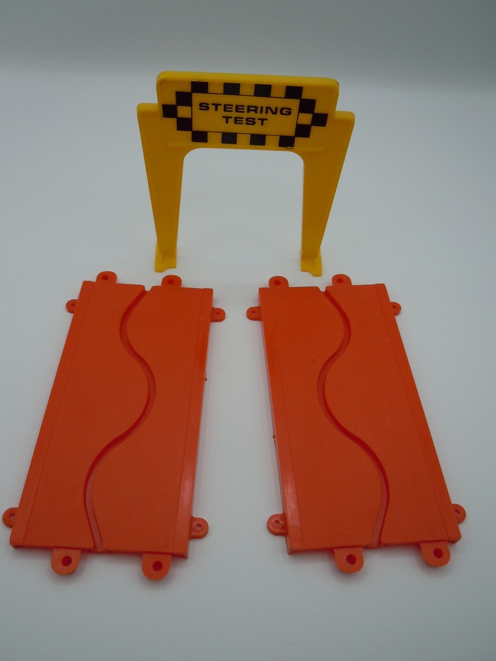 IDEAL MOTORIFIC TORTURE TRACK #7786 & #7788 ~ STEERING TEST W/SIGN ...