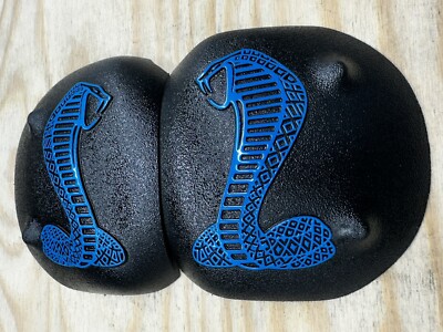 2005-2014 GT500 Strut Tower Covers (Cobra)Grabber Blue (any Logo Color ...