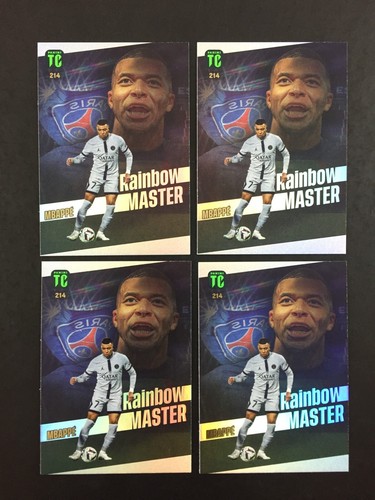 Kylian Mbappe Lot 4 Card Panini Top Class 2023 #214 / Rainbow Master | eBay