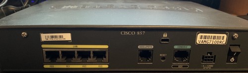 Cisco 857 Router Cisco857-k9 V06 | eBay Australia