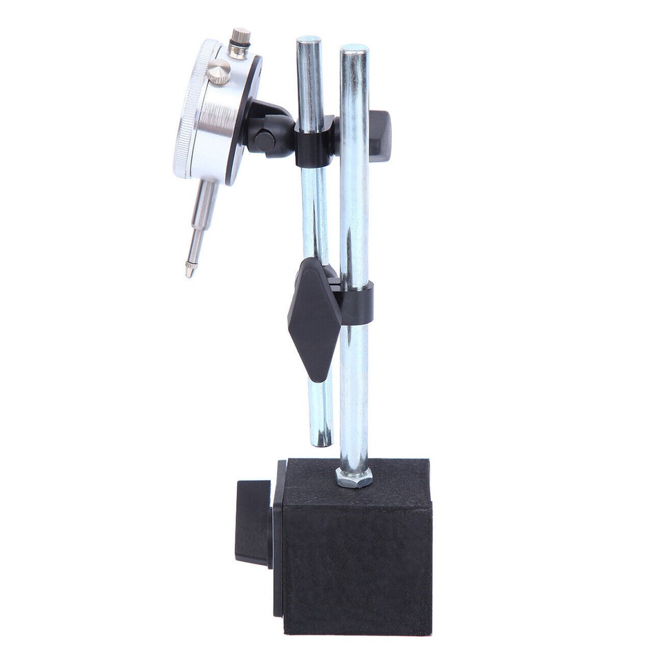 NEW Dial Test Indicator DTI Gauge + Magnetic Base Stand Metric Clock ...