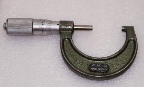 Mitutoyo 1-2" Outside Micrometer .001 increments made in Brazil | eBay
