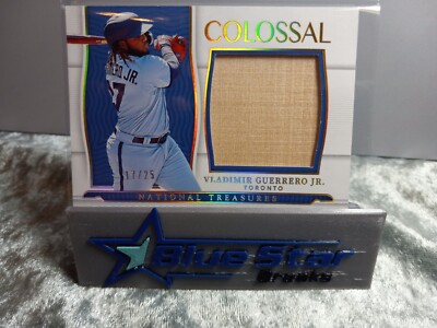 2022 Panini National Treasures Baseball Vladimir Guerrerro Jr Colossal ...