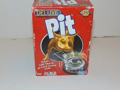Deluxe Pit Card Game with Bell - Corner the Market Game - Over 100 ...