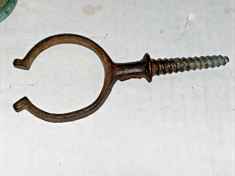 HTF Lightning Rod TAB SIDE INSULATOR GLASS with 1 C Mounting BRACKET | eBay