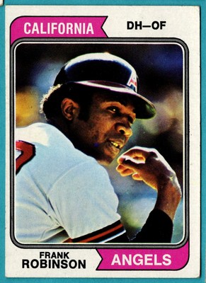 1974 Topps Frank Robinson California Angels #55 | eBay