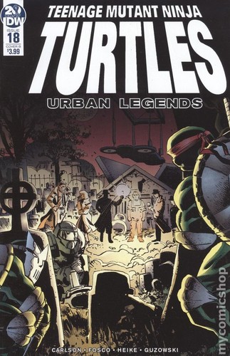 Teenage Mutant Ninja Turtles Urban Legends #18B Fosco FN 2019 Stock ...