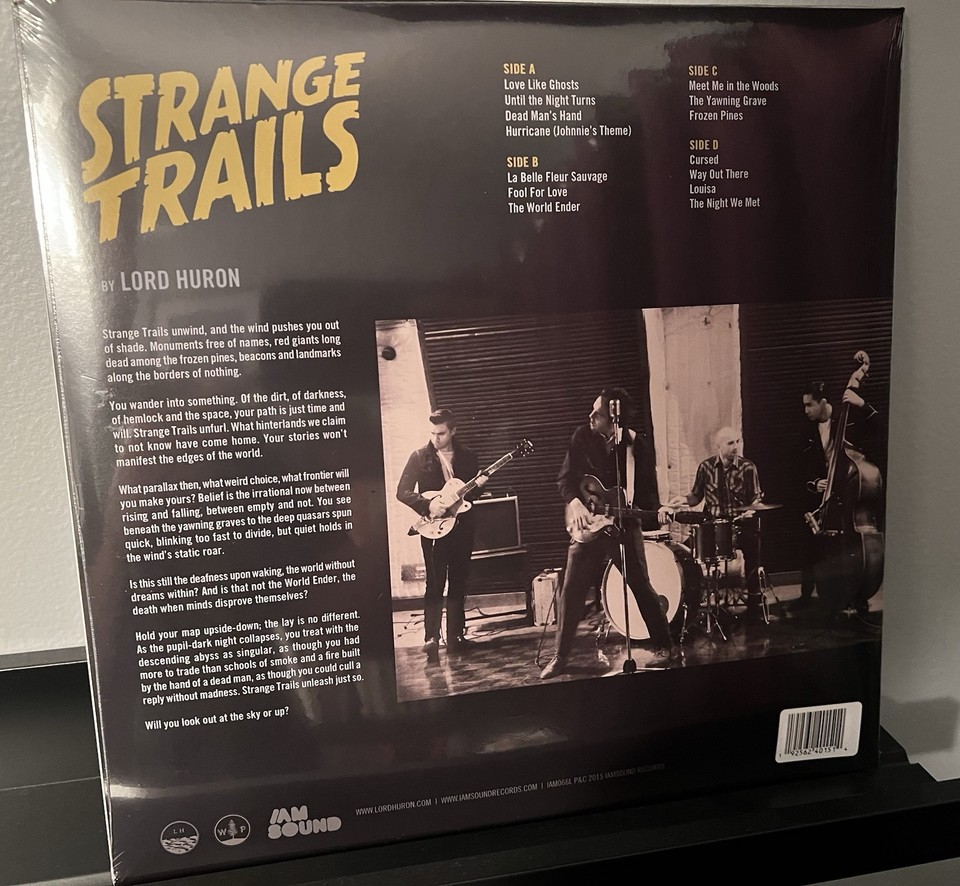 Lord Huron Strange Trails (Splatter Colored Vinyl) Turntable Lab ...