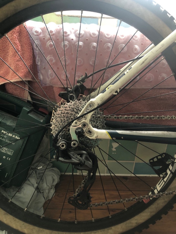 Genesis core 10, 2016 mountain bike, blue and white | eBay UK