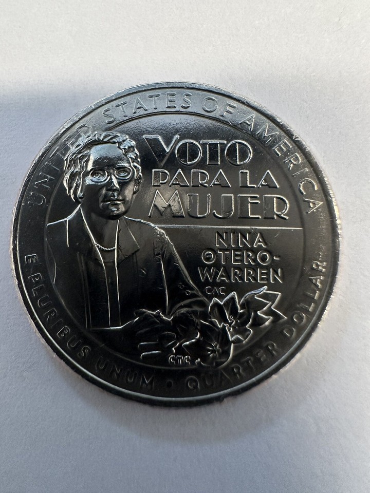 2022 P Voto Para La Mujer Quarter - RARE see photos! | eBay