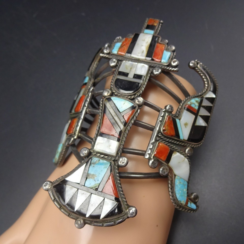 Museum Quality Vintage KNIFEWING Cuff BRACELET circa 1950s | eBay