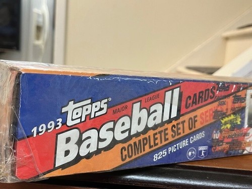 1993 Topps Baseball Complete Set 1-825 SEALED | eBay