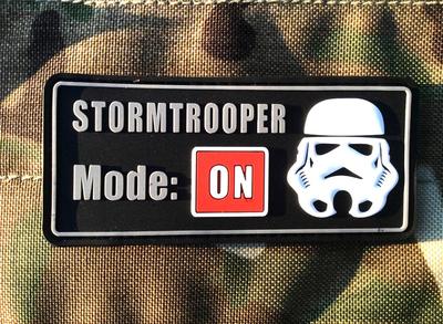 StormTrooper Mode On Airsoft PVC Patch | eBay UK