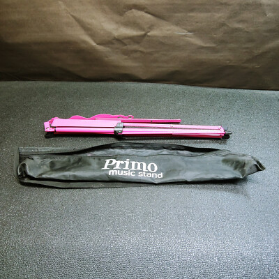 Primo Collapsible Pretty Pink Music Stand with Black Carrying Bag | eBay