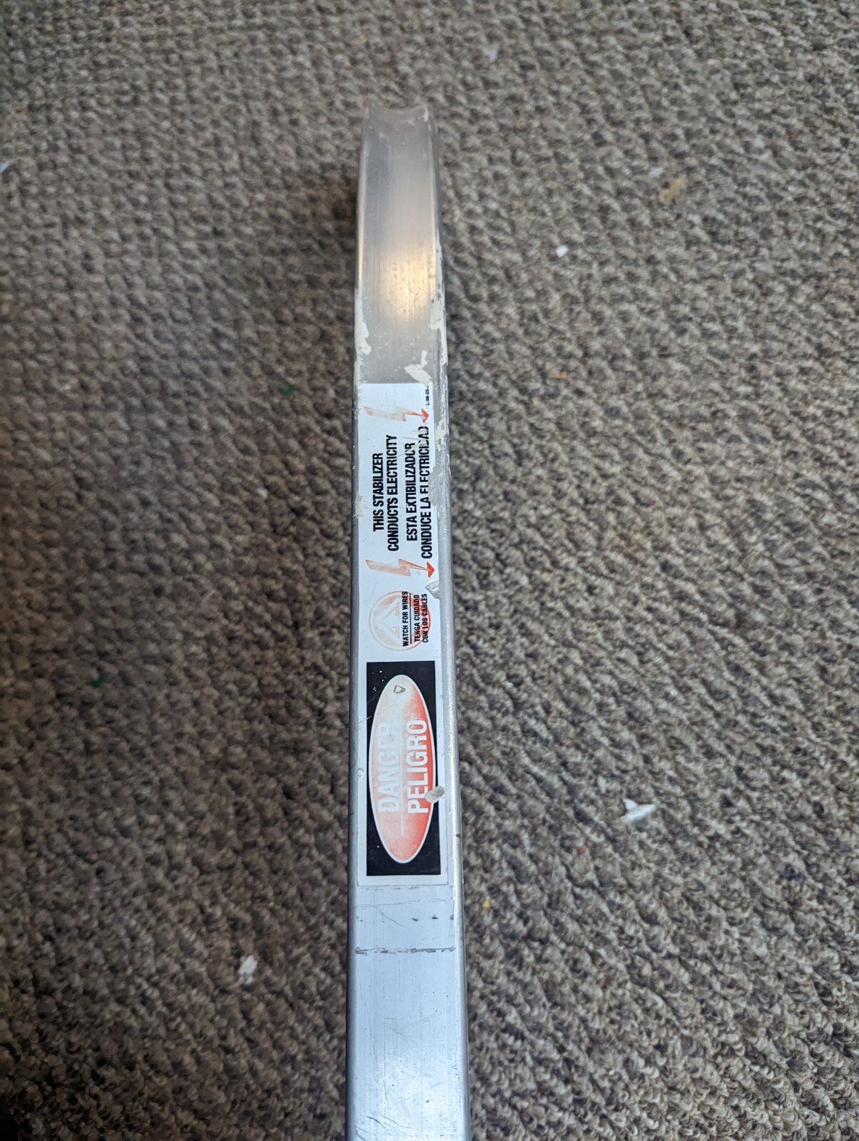 Tricam Aluminum Extension Ladder Stabilizer Bar LS-1048 Heavy Duty LST ...