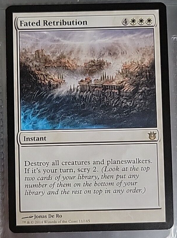Fated Retribution [Born of the Gods] Magic MTG | eBay