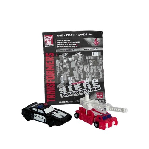Transformers WFC Seige Autobot Rescue Patrol Micromaster Set - 100% ...