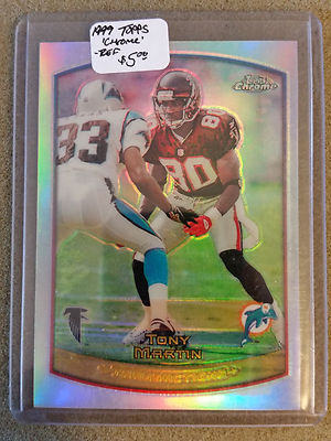 1999 Topps CHROME - REFRACTOR #67 Tony Martin FALCONS DOLPHINS | eBay
