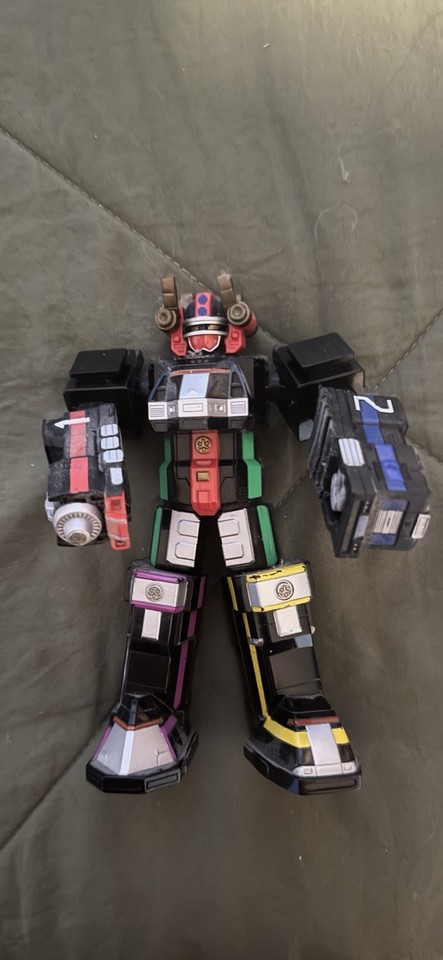 Power Rangers Mini Megazord Action Figure Set | eBay