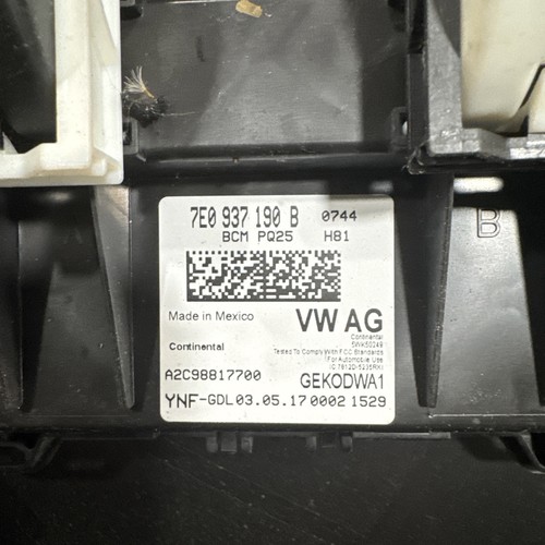 '16 VOLKSWAGEN JETTA Body Control Module OEM | eBay