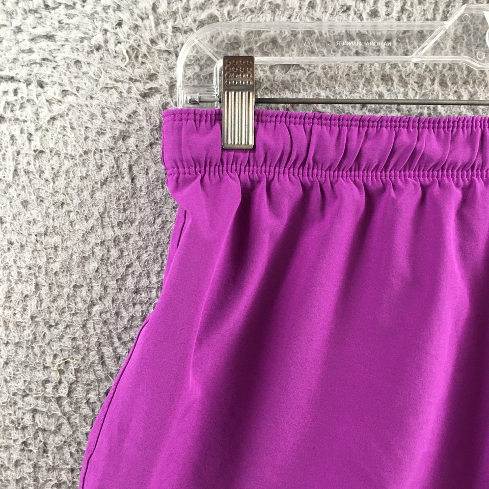 Nike Shorts Womens Purple Elastic Waist High Rise Dri Fit Athletic ...