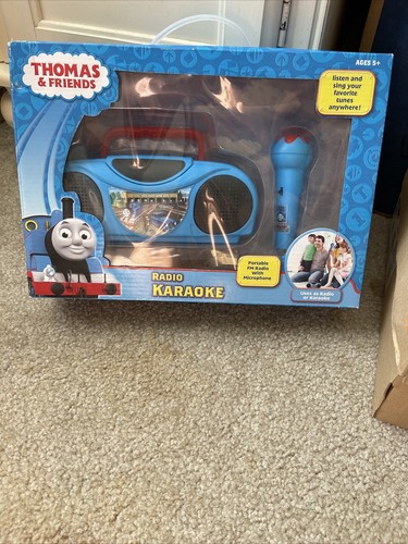 Thomas and Friends Radio Karaoke Portable FM Radio with Microphone S7 ...