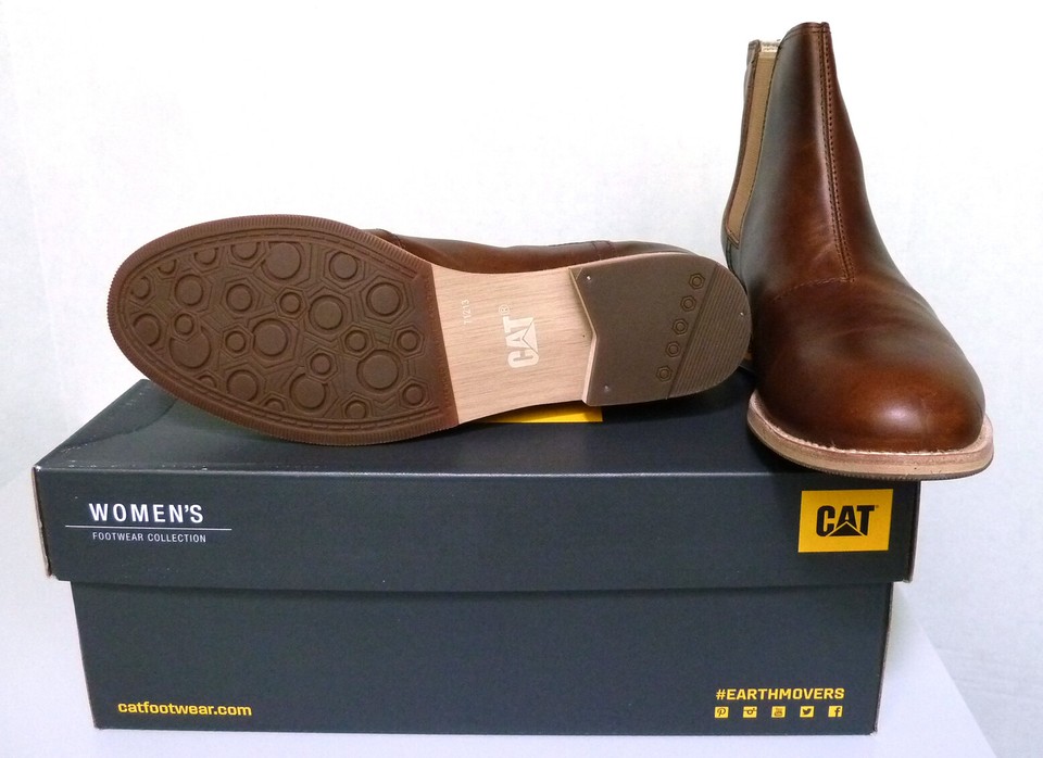 New Women`s Caterpillar Matilda Chelsea Boots P309870 | eBay