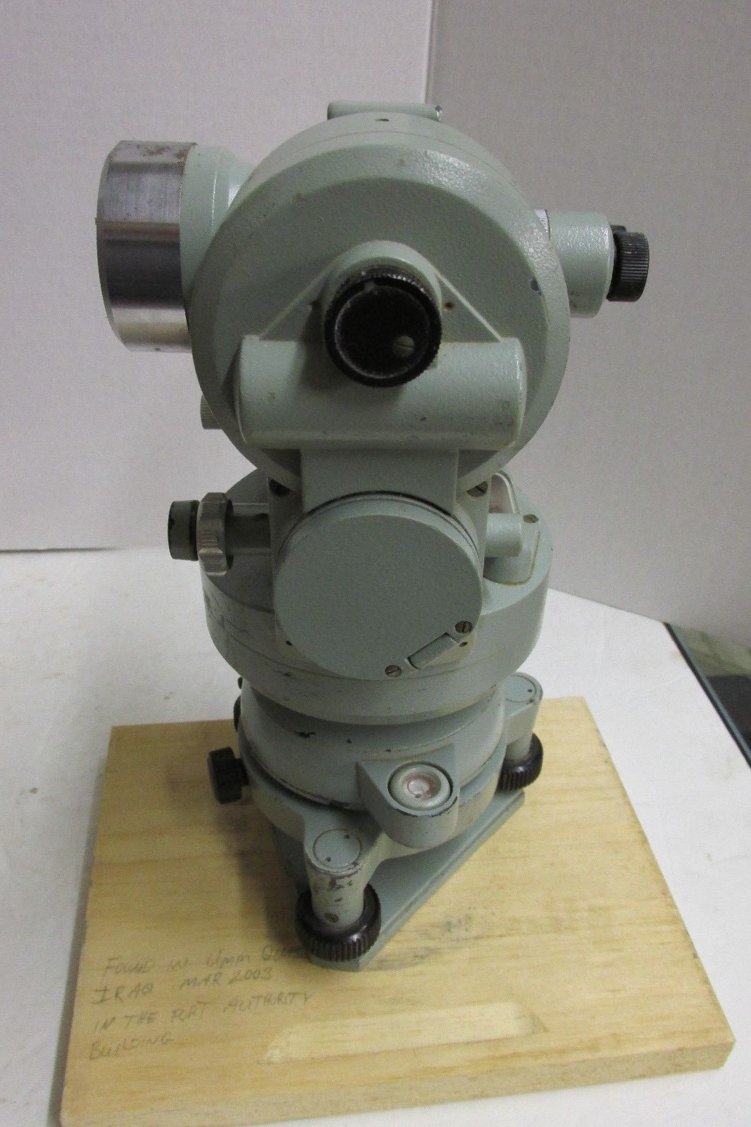 VINTAGE MOM BUDAPEST SURVEYING THEODOLITE TEB23 GULF WAR BRING BACK ...